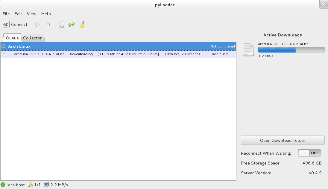 GitHub - gsterjov/pyLoader: A pyGTK GUI for the pyload download manager