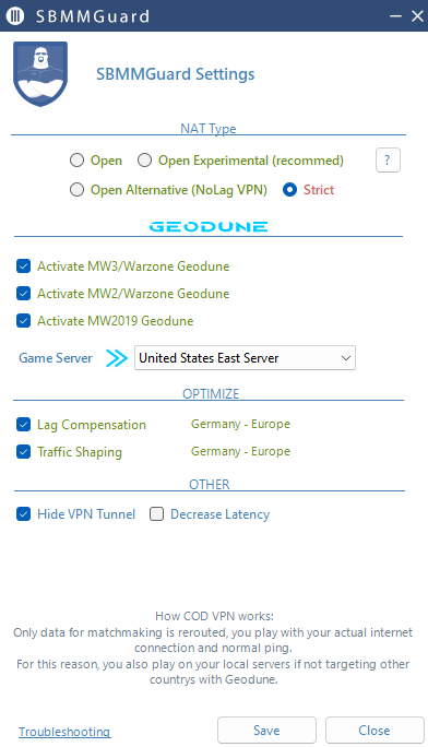 GitHub - hashsha1/COD-Warzone-Modern-Warfare-Geofence-and-SBMM-VPN: Warzone / Modern Warfare ...