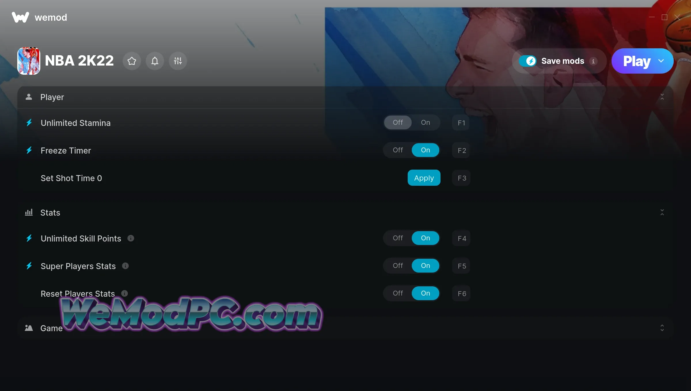 GitHub - hellbird14mustik/NBA-2K22-cheat-engine-game: NBA2K22 skill points game, 2K22 pc game ...