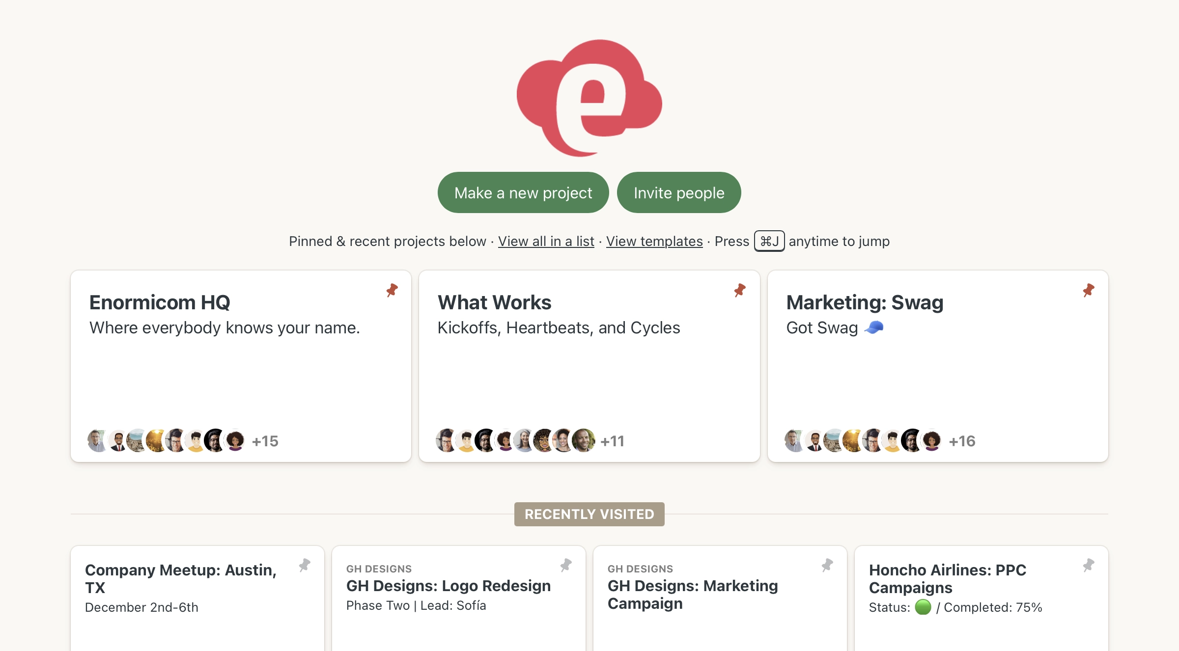 Basecamp Desktop · GitHub