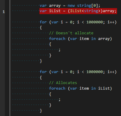 Avoid enumeration allocation via interface · Issue #4505 · dotnet/runtime · GitHub