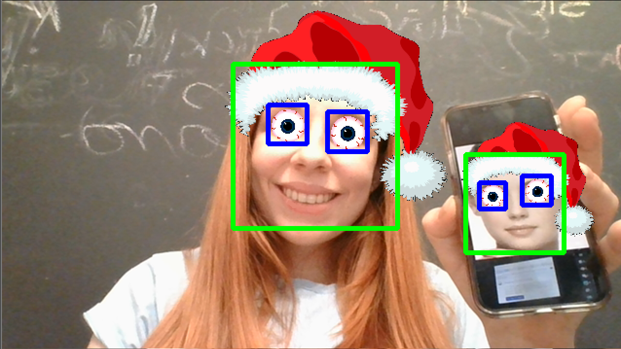 GitHub - OlaPietka/Snapchat-Filters: Desktop application to recognize facial features to play ...
