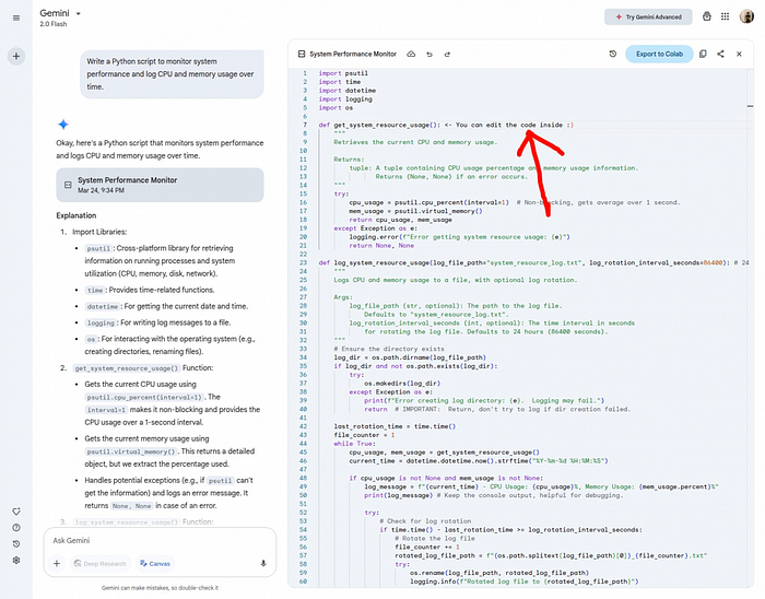 GitHub - proflead/Gemini-Canvas: Google Gemini Canvas Is Revolutionizing The Coding And Writing ...