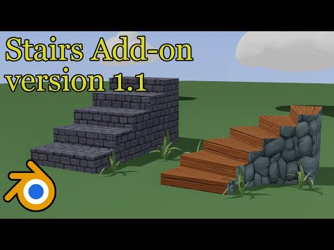 GitHub - blackears/blenderStairs: Adds a new mesh object to blender for ...