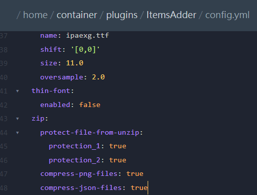 Integrating PackSquash with ItemsAdder · ComunidadAylas/PackSquash Wiki · GitHub