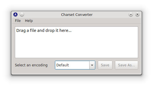 GitHub - justmisam/charset-converter: An application (by Qt5 widgets ...