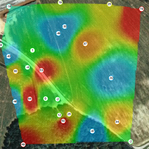 GitHub - optimisme/javascript-temperatureMap: Library to draw temperature maps using Canvas ...