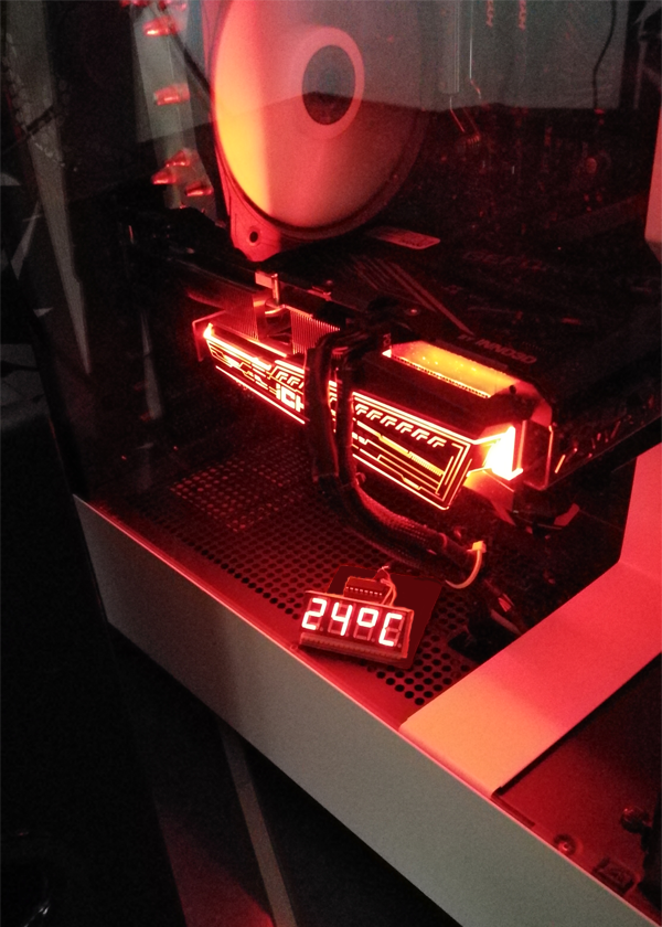 GitHub - paelzer/PC-case-temperature-display