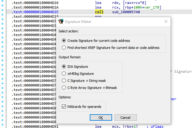 GitHub - JoeElMasry0213/IDA-Pro-SigMaker: Signature maker plugin for IDA 8.x