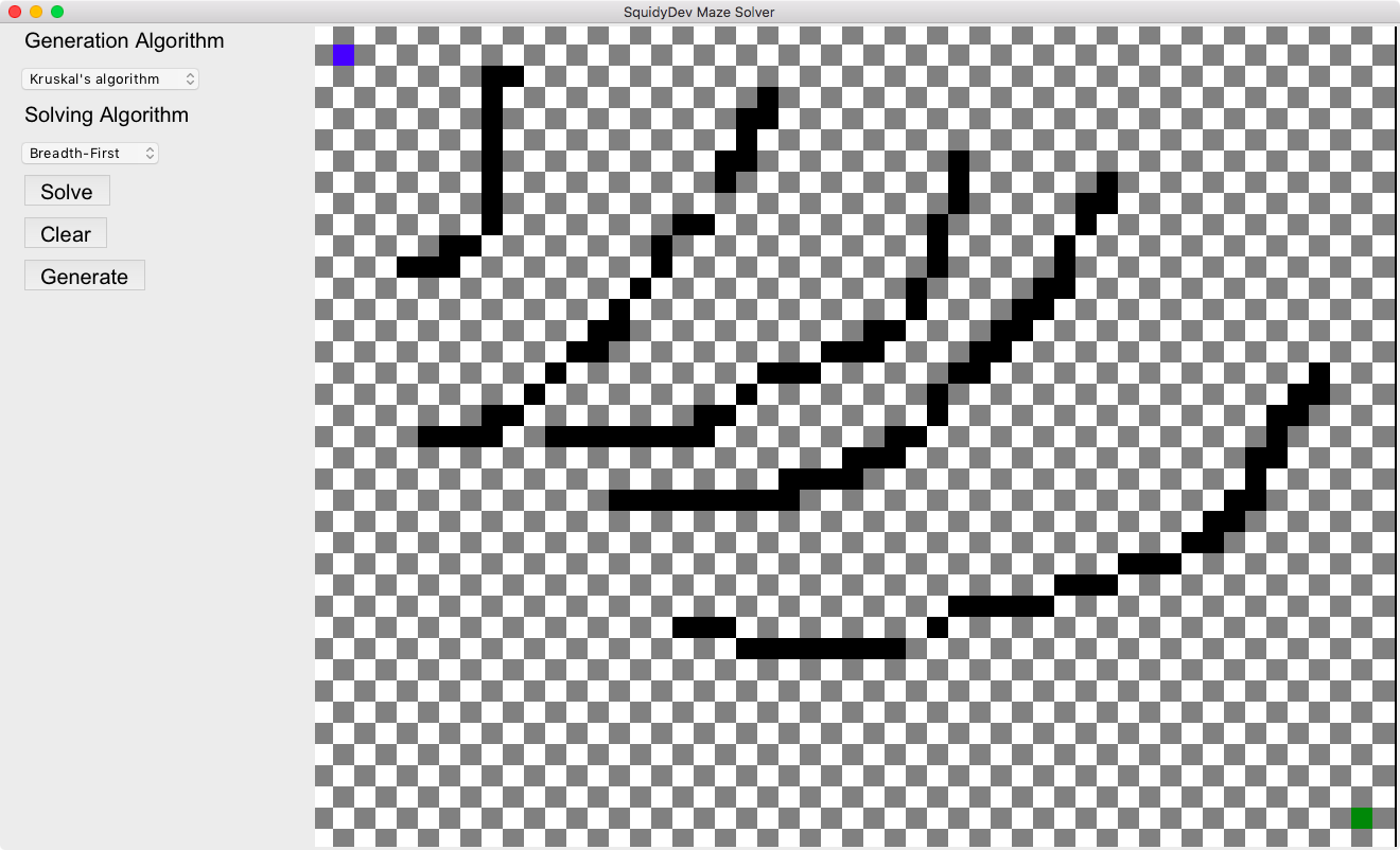 GitHub - mrinuccini/Maze-Solver: This is a maze editor and a maze solver made in Python
