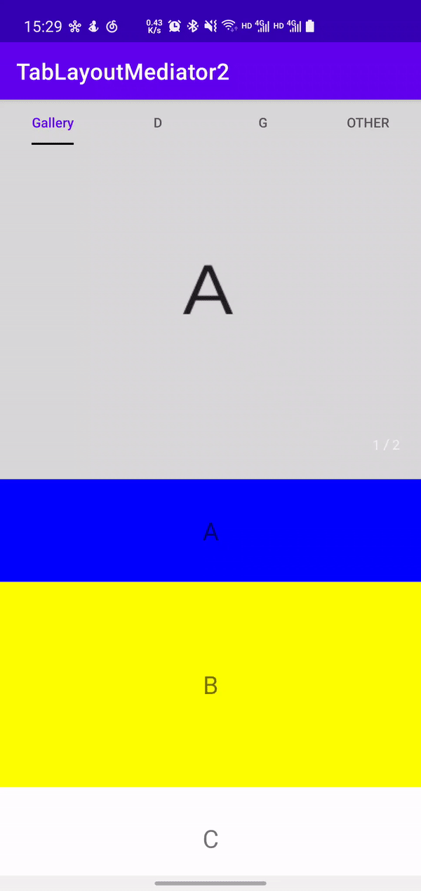 GitHub - KailuZhang/TabLayoutMediator2: 实现TabLayout+RecyclerView的锚点定位