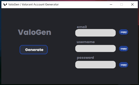 GitHub - r3movd/Valorant-Account-Generator: Valorant Account gen opensource