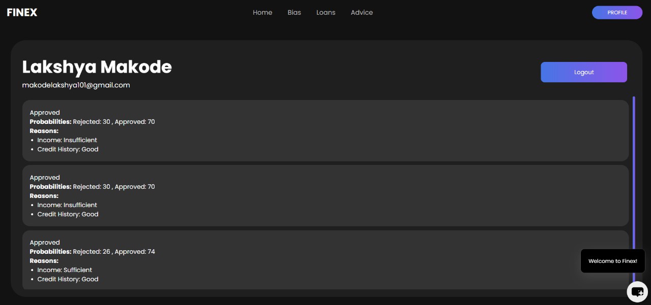 GitHub - lakshya001-AI/Finex: Finex is a fintech platform that blends Finance and Experience to ...