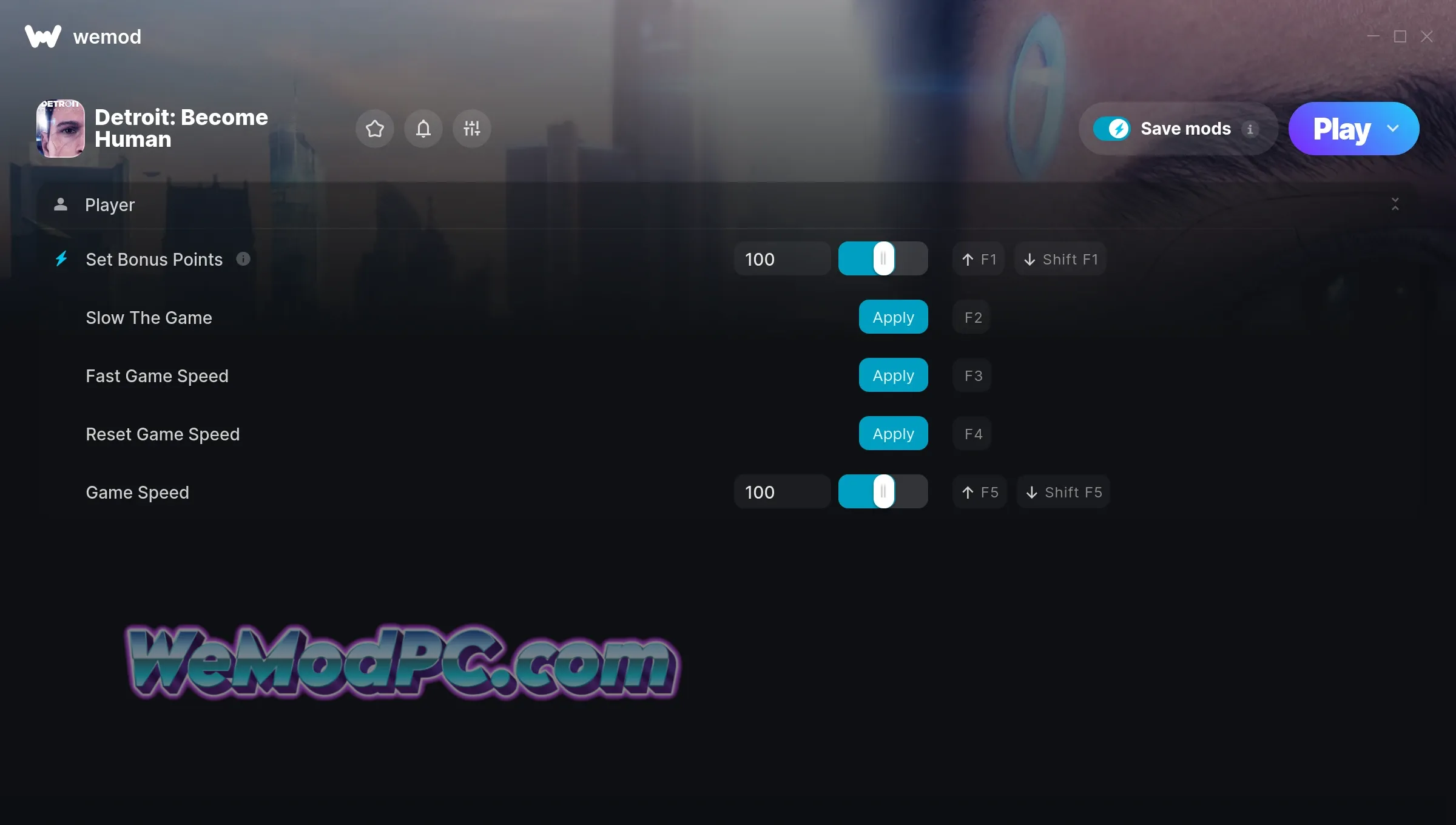 GitHub - marus451/Detroit-Game-Trainers: DBH Slow The Game Mod, Detroit Game Set Bonus Points ...