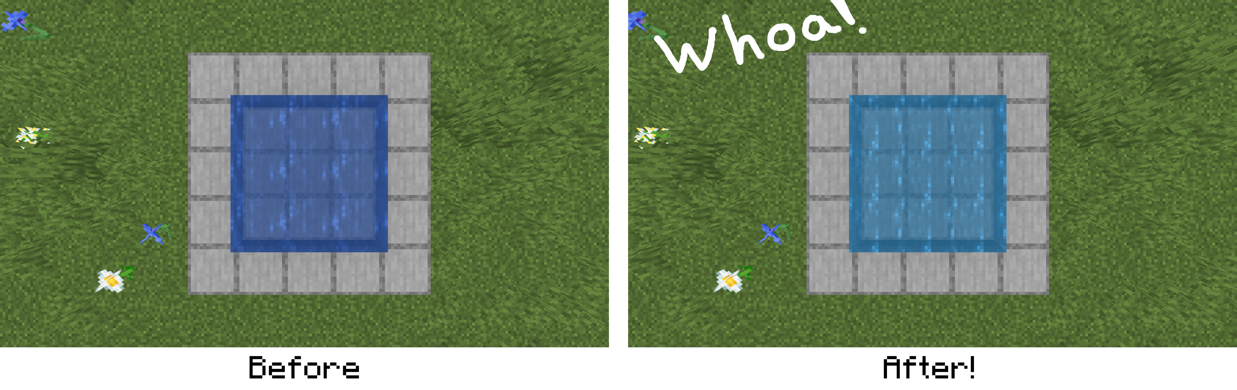 GitHub - 2Retr0/BedrockWaters: Ports over various biome water colors ...