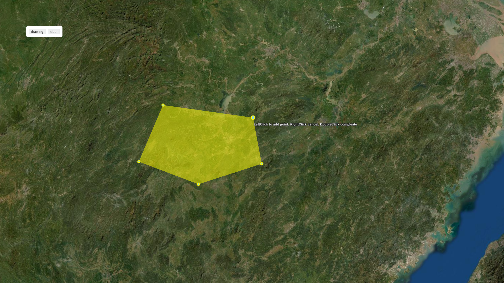 GitHub - hongfaqiu/cesium-drawer: Draw and edit shape for Cesium · GitHub