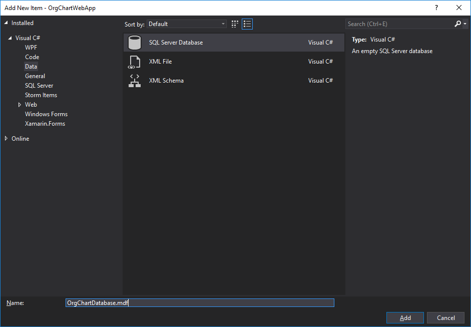 GitHub - BALKANGraph/OrgChartWebApp: Tutorial: How to create OrgChart JS using MS SQL database ...