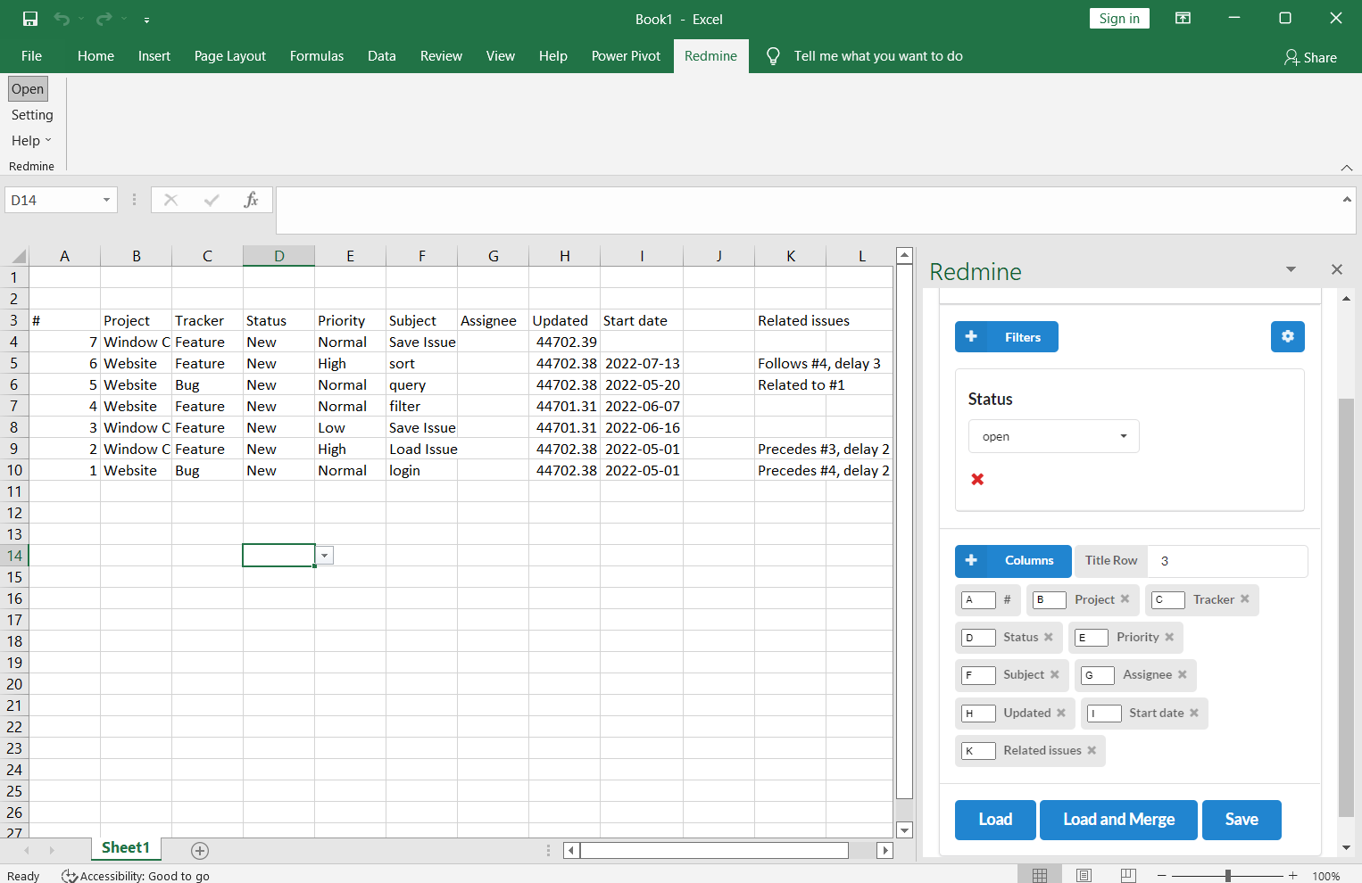 GitHub - conveniencable/redmine_excel_connector