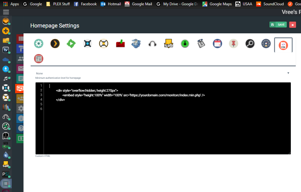 05 Integration: Organizr · Monitorr/Monitorr Wiki · GitHub
