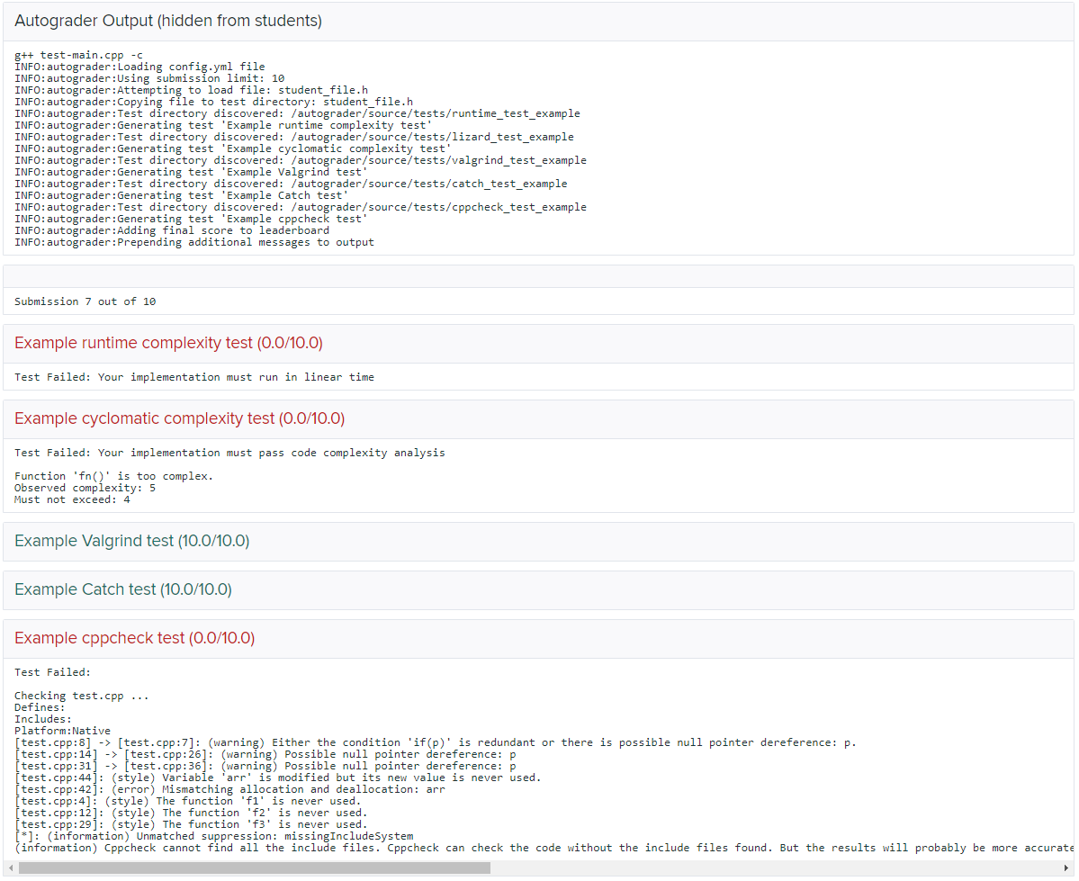 GitHub - UgiR/gradescope-autograde-cpp: Gradescope Autograder Starter Template with C++ Tooling