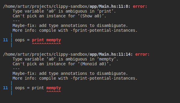 GitHub - ArturGajowy/ghc-clippy-plugin: A helpful companion to GHC. Overrides GHC messages, to ...