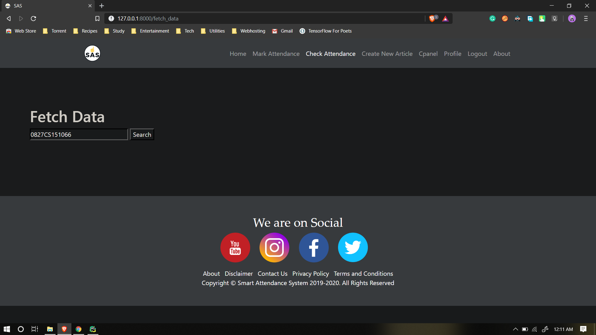 GitHub - Dipeshpal/Smart-Attendance-System-using-OpenCV: Smart ...