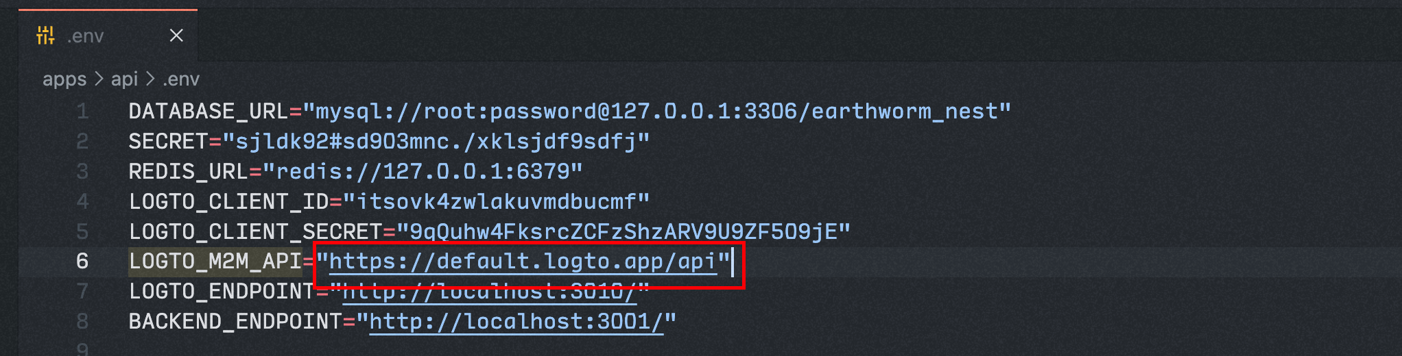 迁移 Logto 用户系统后本地启动配置方案（贡献者） · cuixueshe/earthworm Wiki · GitHub