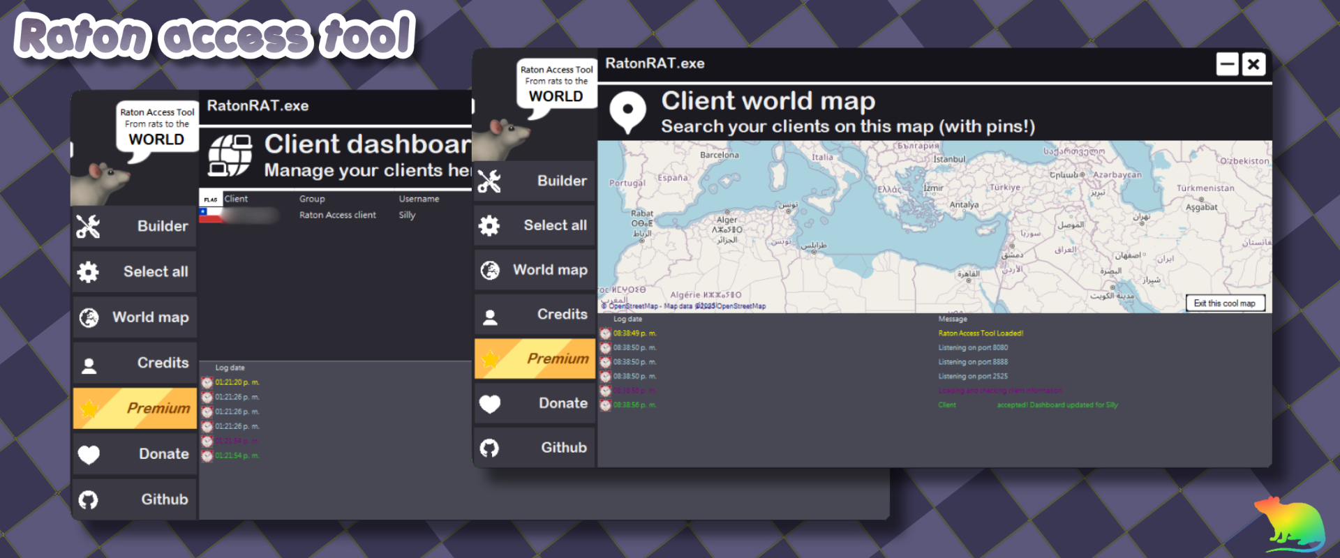 GitHub - S-illy/Raton-Access-Tool: Raton Access Tool or SillyRAT – a powerful remote ...