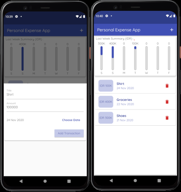 GitHub - alvinsenjaya/personal-expense-app: Personal expense tracker mobile application, built ...