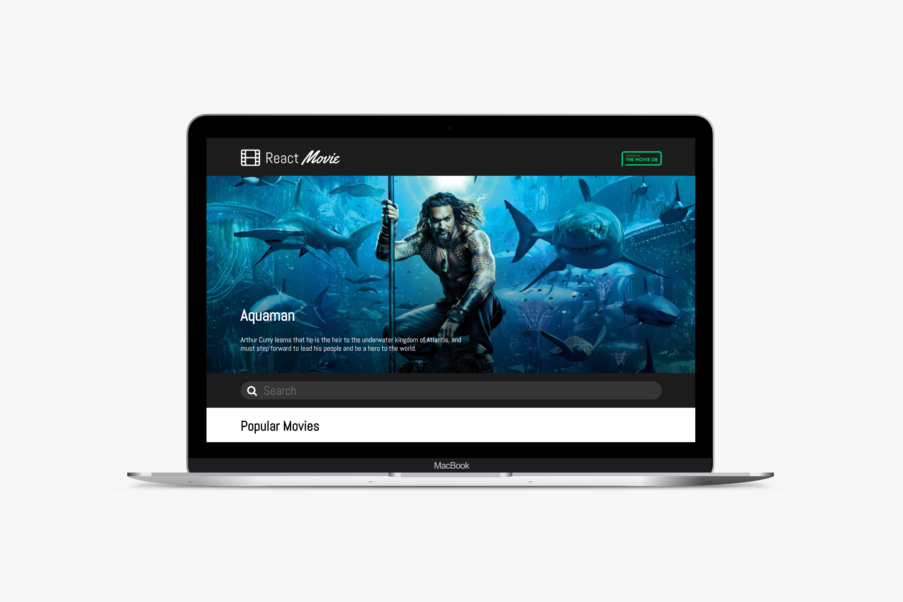 GitHub - oliver-gomes/react-movie: 🎬 Modern fast movie database web app with React using The ...