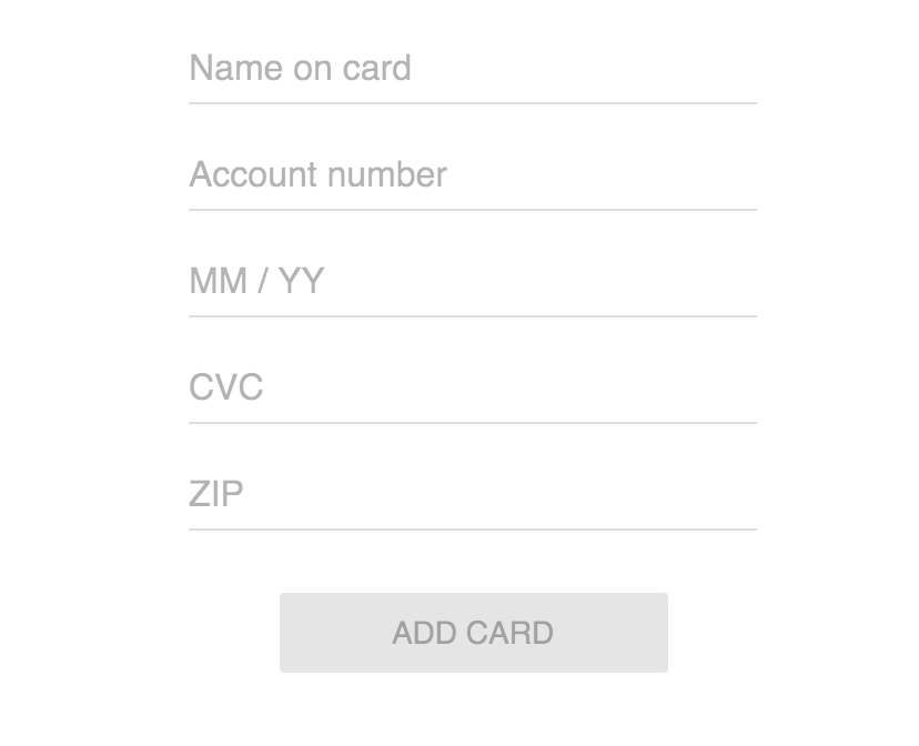 GitHub - lorensr/react-payment: 💳💰 React components for credit card and ...