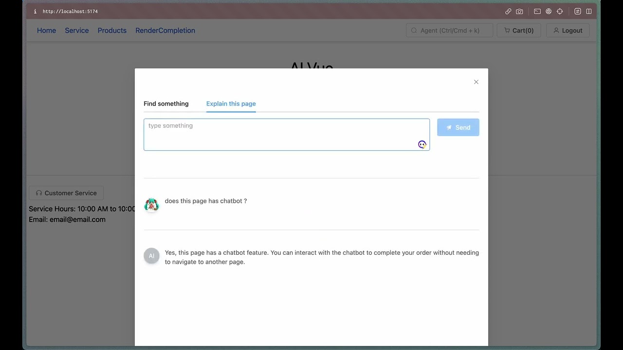 GitHub - shunnNet/ai-vue-concept: Demonstrate a concept that combine usage with Vue and LLM for ...