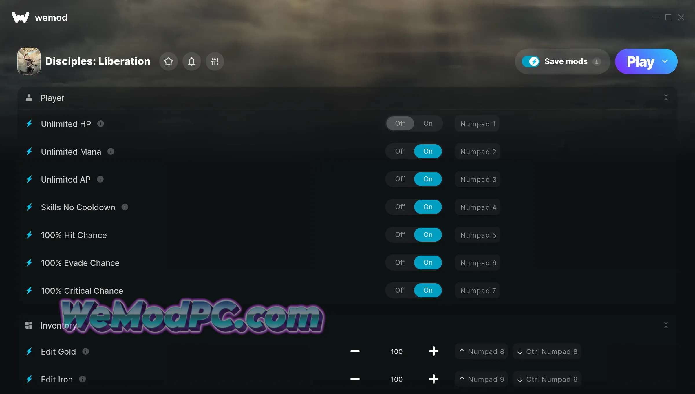 GitHub - missprissgriefer14/Disciples-Liberation-PC-mod-skills-no-cooldown