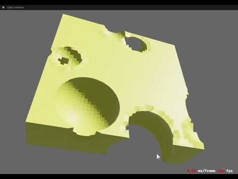 GitHub - tbfleming/voxels: Animated Voxel Operations