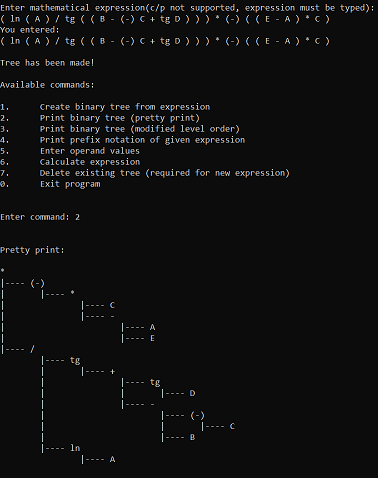 GitHub - stankovicuros27/Expression_Tree: Calculating and manipulating ...