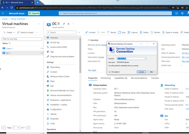 GitHub - rwright3rd/Configuring-Active-Directory-within-Azure-VMs