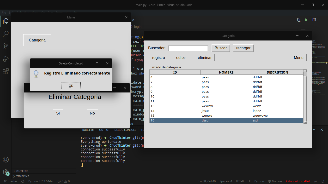 GitHub - TryNeo/CrudTkinter: Crud TKinter