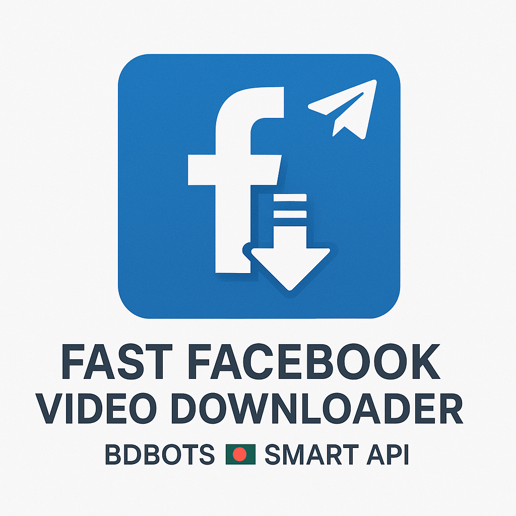 GitHub - BDBOTS/Facebook-Video-Downloader-Telegram-Bot: Facebook Video Downloader By BDBOTS